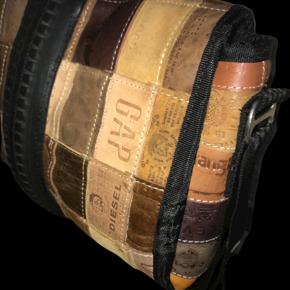conserve | Bags | Conserve Upcycled Leather Designer Label Butler Bag ...